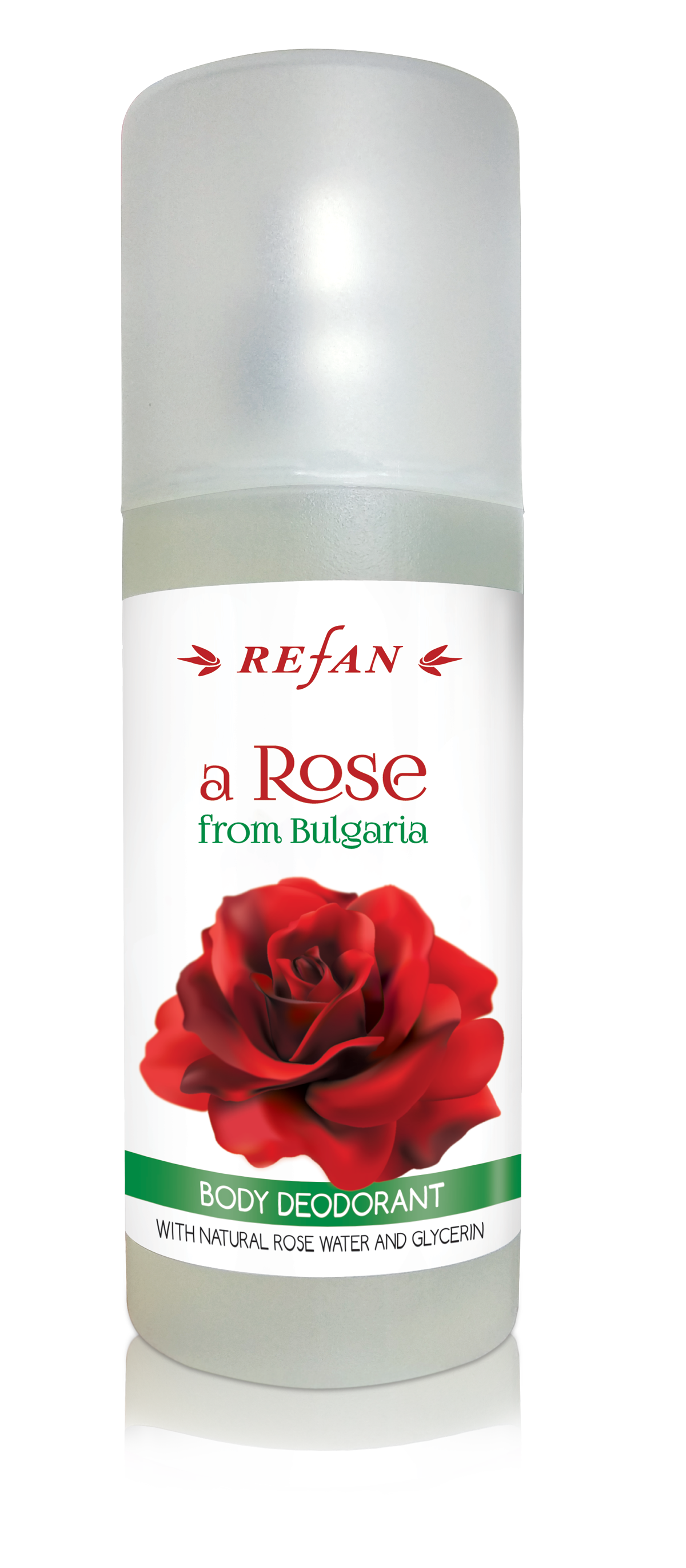 BODY DEODORANT A ROSE FROM BULGARIA REFAN